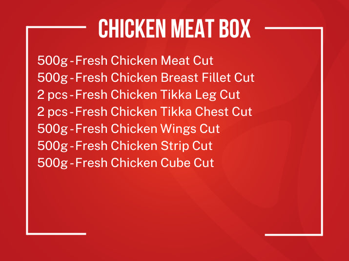 Chicken Meat Box – Tawaqqo - Fresh to Home