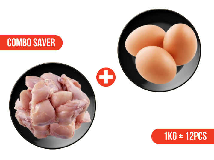 Fresh Chicken Meat (1kg) + Fresh 1 Dozen Chicken Eggs – Tawaqqo - Fresh ...